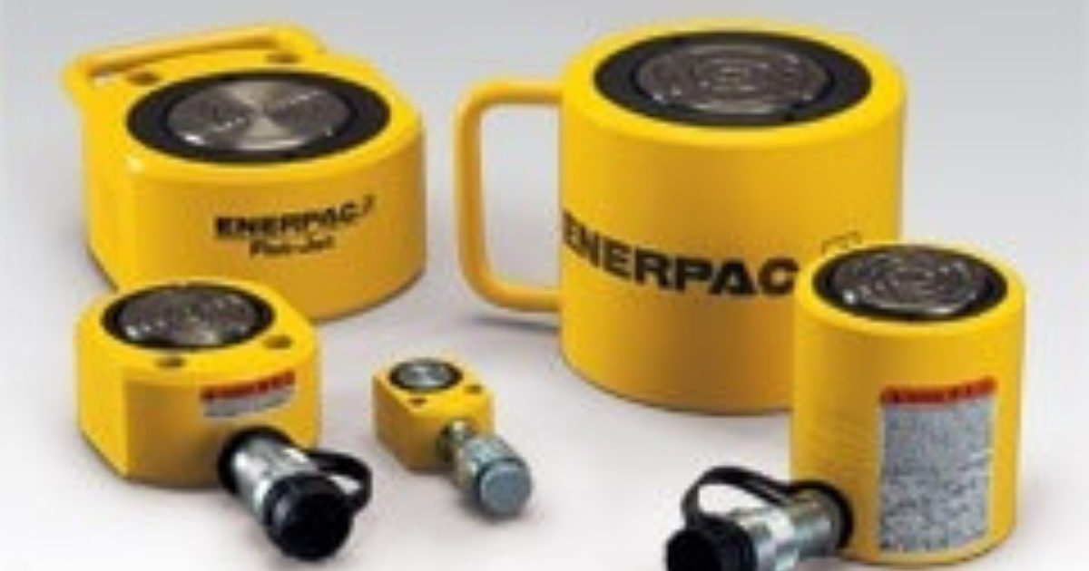 Centurion | Enerpac RSM and RSC Series low Height Hydraulic Cylinders