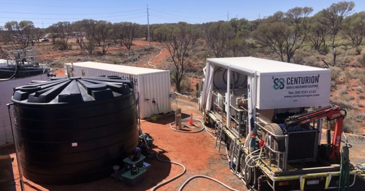 CENTURION WATER & WASTEWATER SOLUTIONS (AU) DELIVERS SLUDGE MANAGEMENT ...